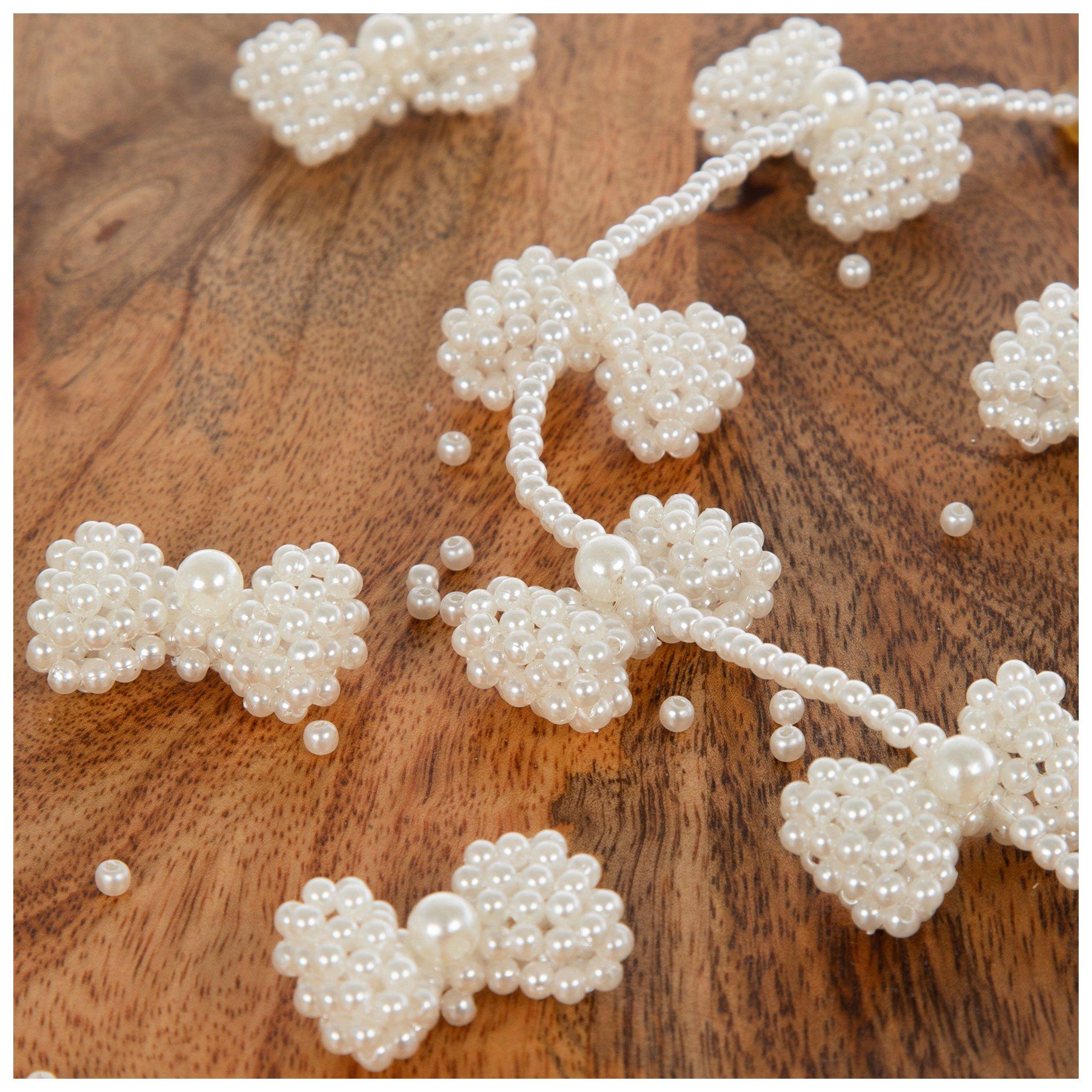 Acrylic Bow Bead Strand - Hobby Lobby
